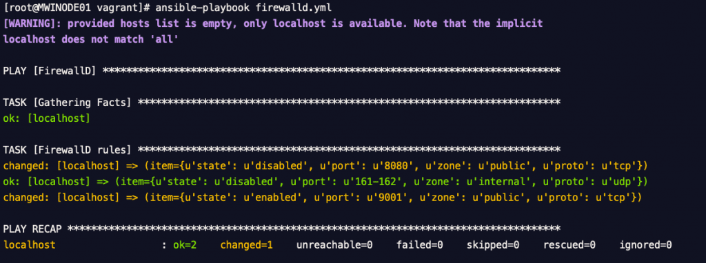Manage Firewalld With Ansible: How to?